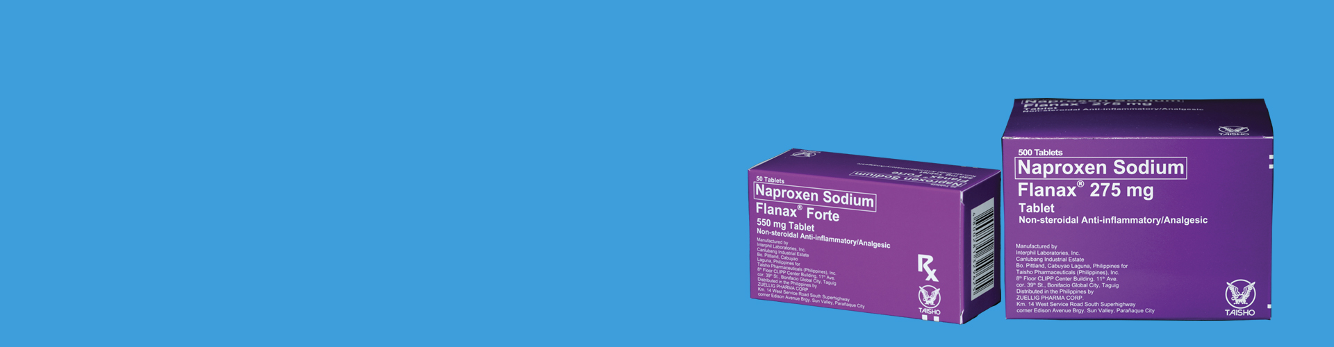 Flanax® | Taisho Pharmaceuticals (Philippines), Inc.